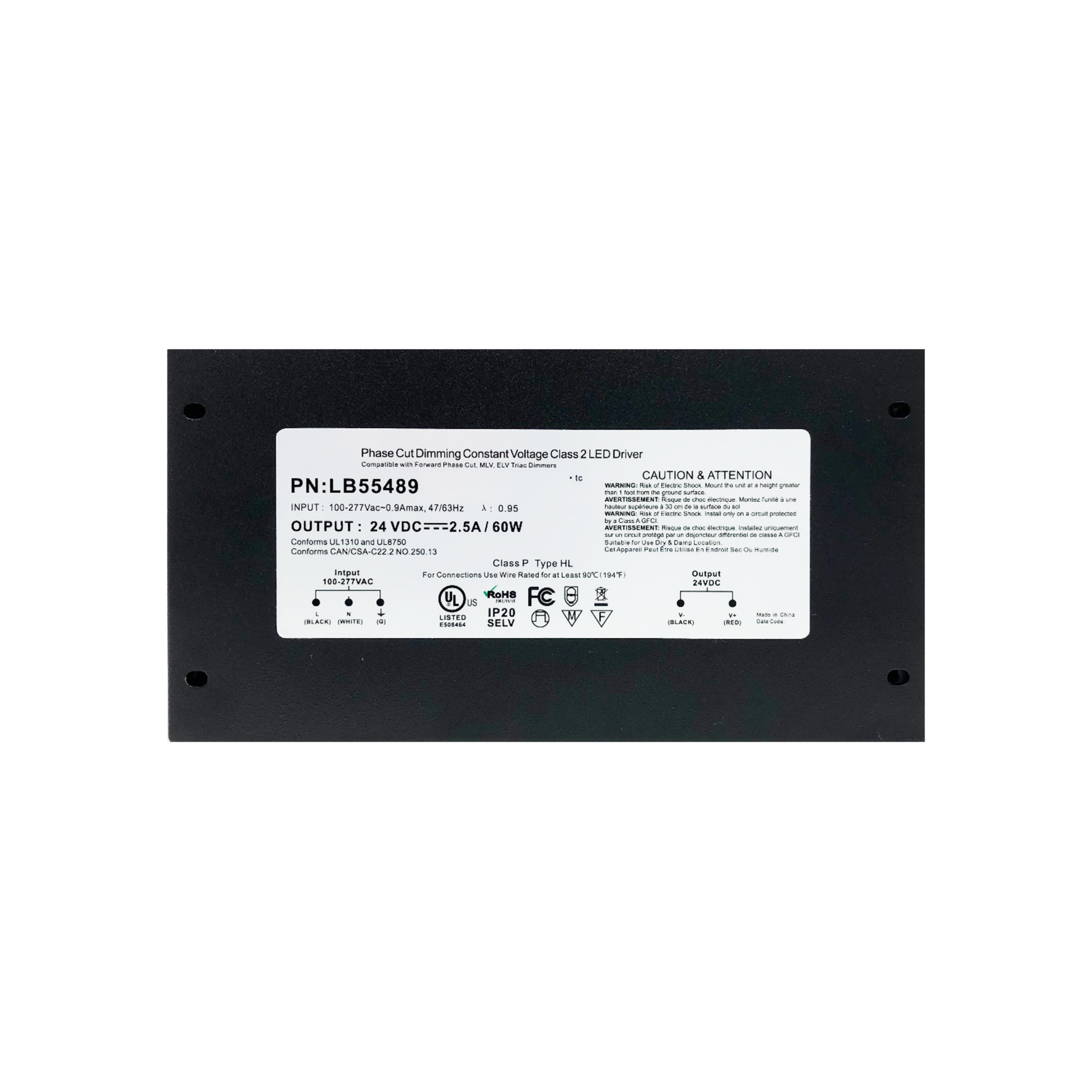 Rayhil — 60 WATT POWER SUPPLY